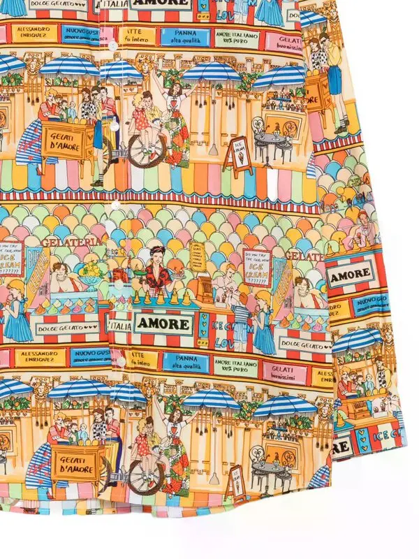 ALESSANDRO ENRIQUEZ Graphic-print Shirt