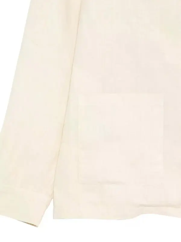 DELL'OGLIO Button Linen Shirt