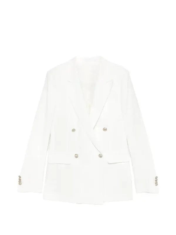 Tagliatore Double-breasted Blazer - White