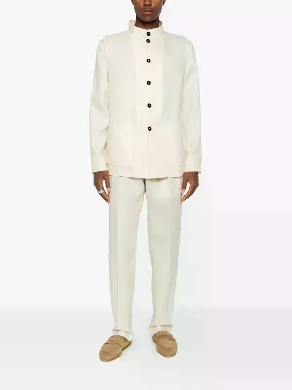 Tagliatore Patch-pocket Jacket - Neutrals