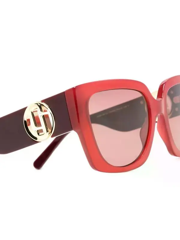 Marc Jacobs Oversized-frame Tinted Sunglasses - Red