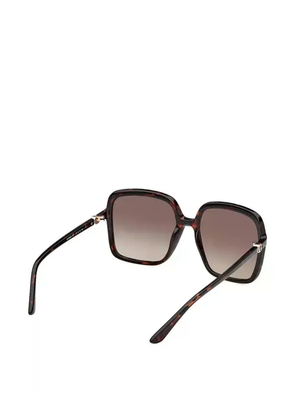 Guess Square-frame Tortoiseshell-effect Sunglasses