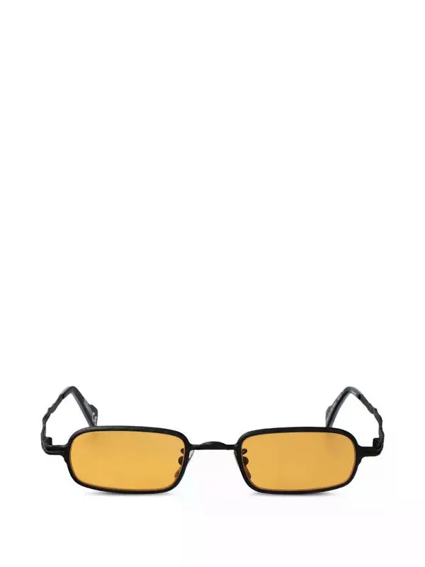 KUBORAUM Maske Z18 Rectangle-frame Sunglasses - Black