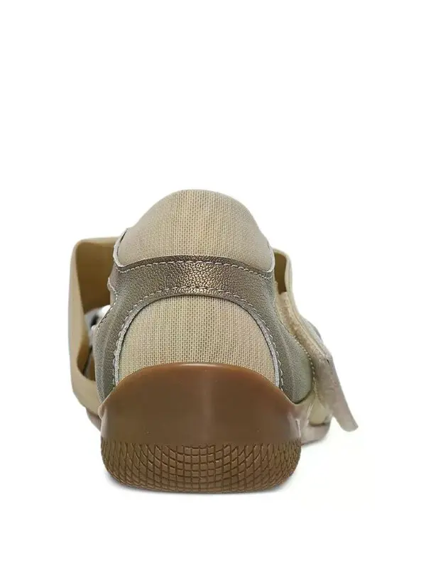 OPEN YY Cross-band Ballet Flats - Neutrals