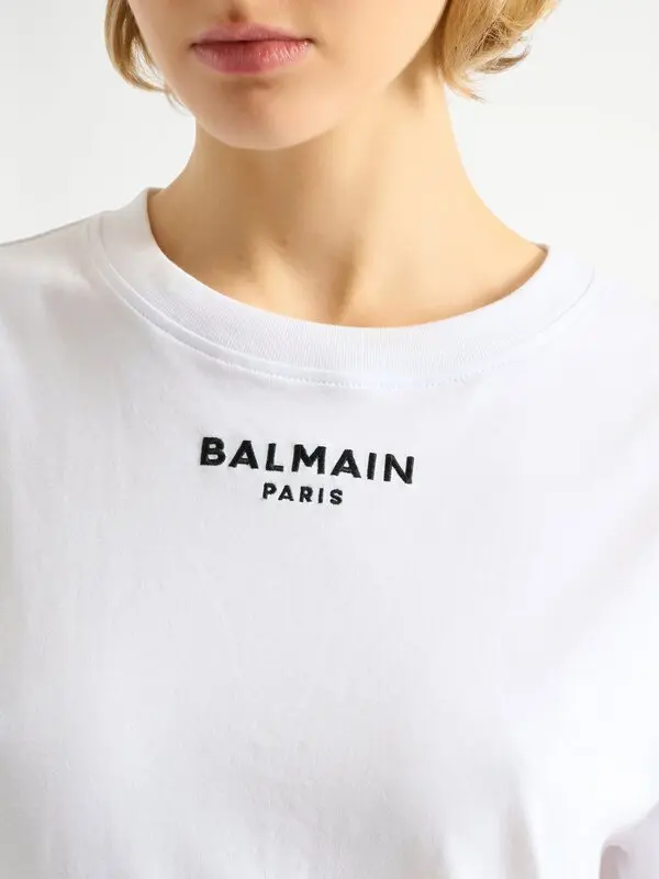 Balmain Embroidered Paris T-shirt
