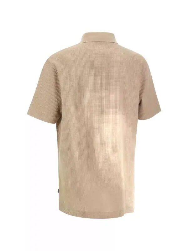 BOSS Checked Jacquard Polo Shirt