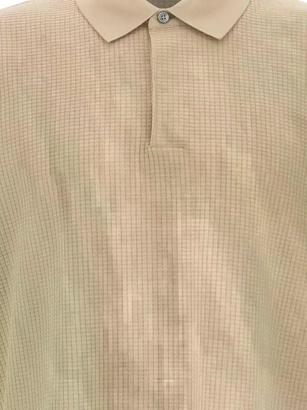 BOSS Checked Jacquard Polo Shirt