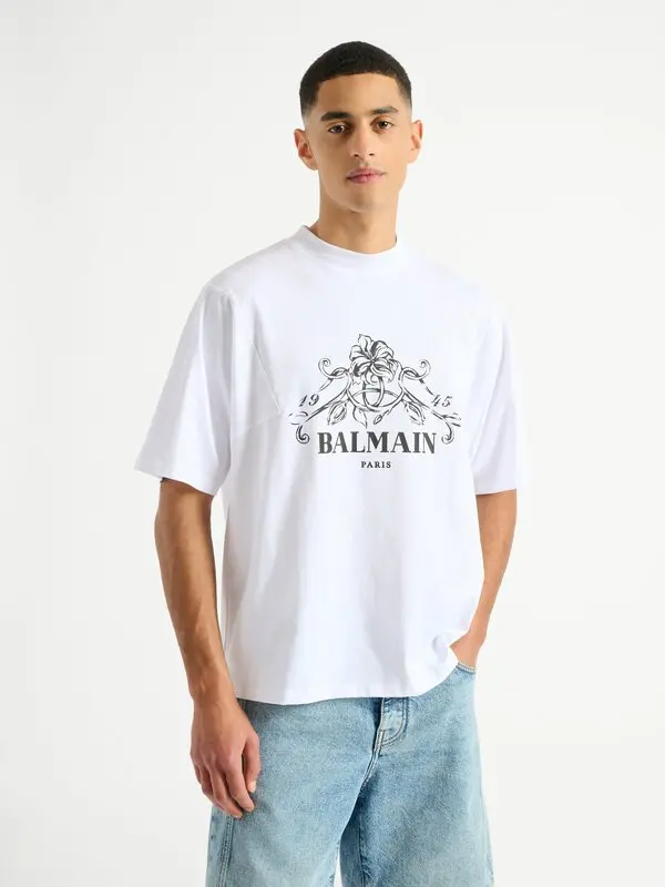 Balmain Printed Vine T-shirt
