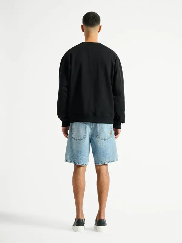 Balmain Printed Vine Sweatshirt - Black