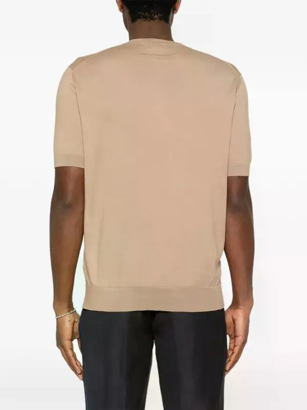 Zegna Fine-knit Cotton T-shirt