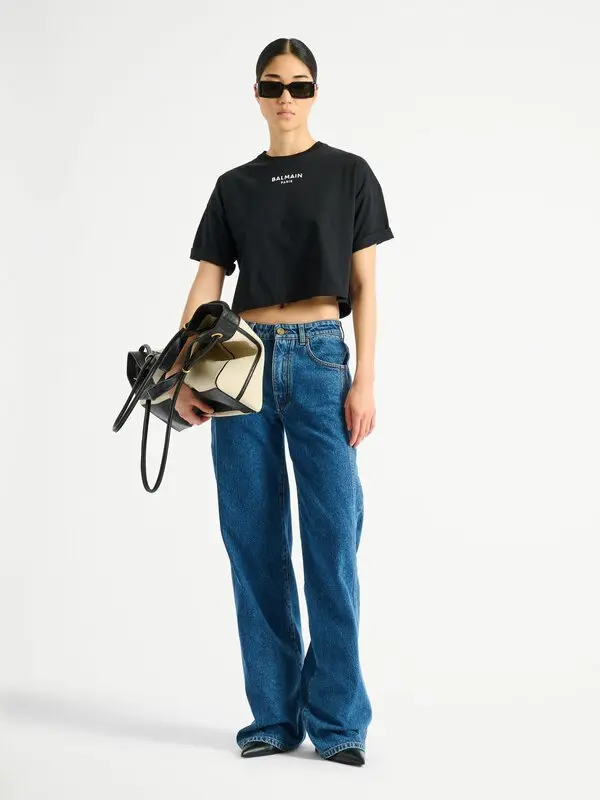 Balmain Embroidered Paris T-shirt