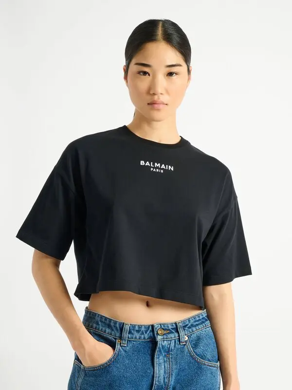 Balmain Embroidered Paris T-shirt