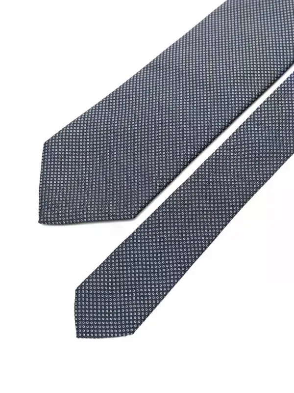 DELL'OGLIO Patterned Neck Tie