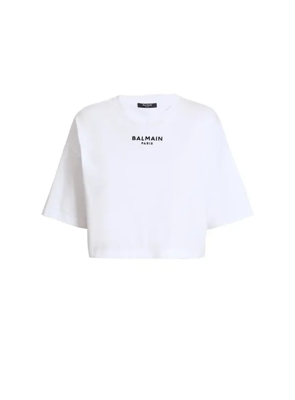 Balmain Embroidered Paris T-shirt - White