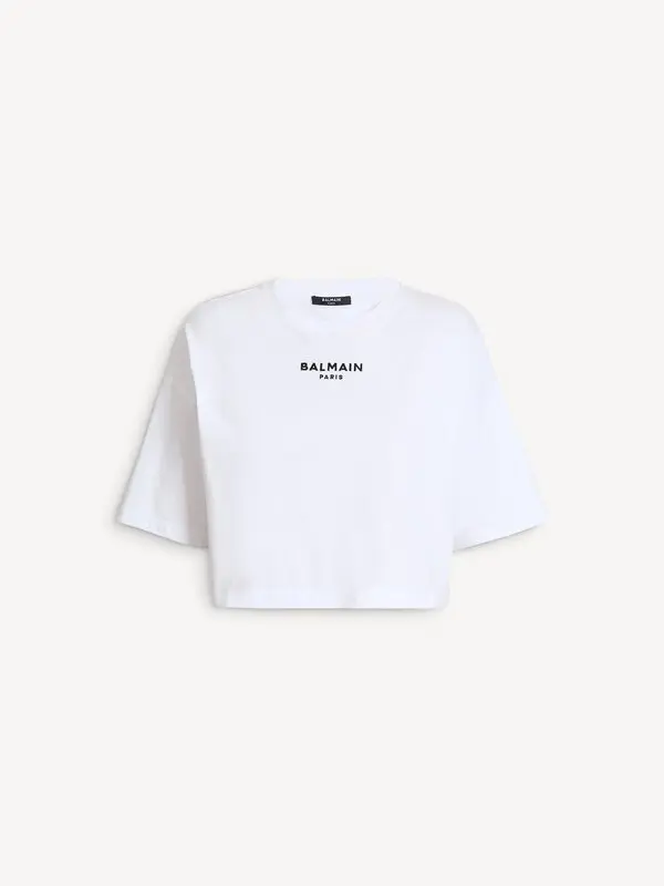 Balmain Embroidered Paris T-shirt