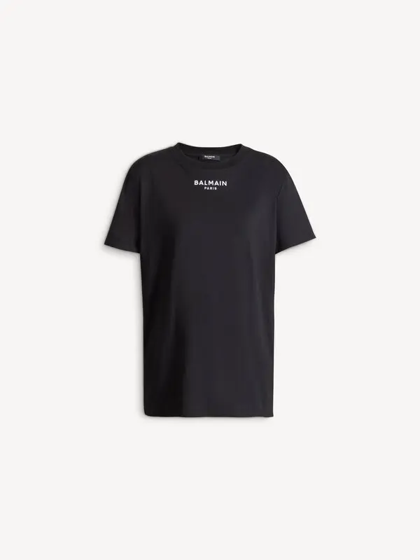 Balmain Embroidered T-shirt - Black