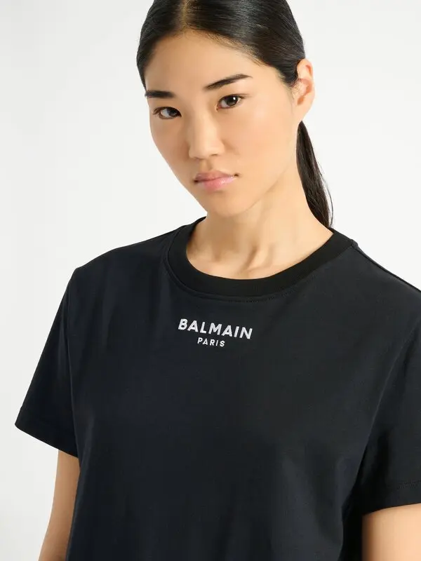 Balmain Embroidered T-shirt - Black