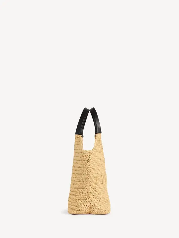 Balmain Crochet Tote Bag - Beige