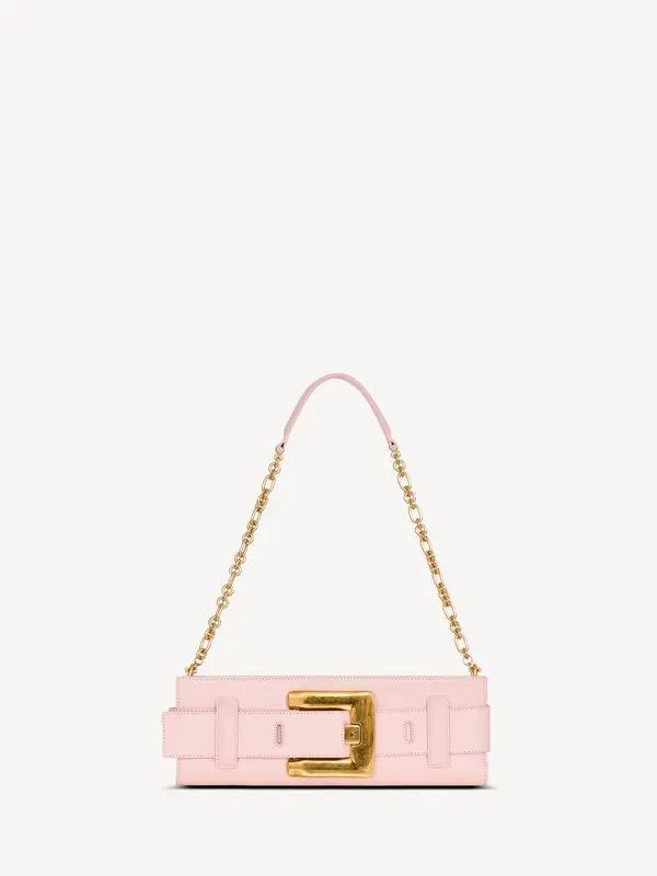 Balmain Anthem Clutch - Pink