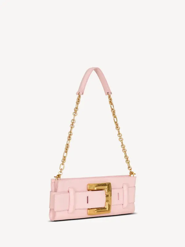 Balmain Anthem Clutch - Pink