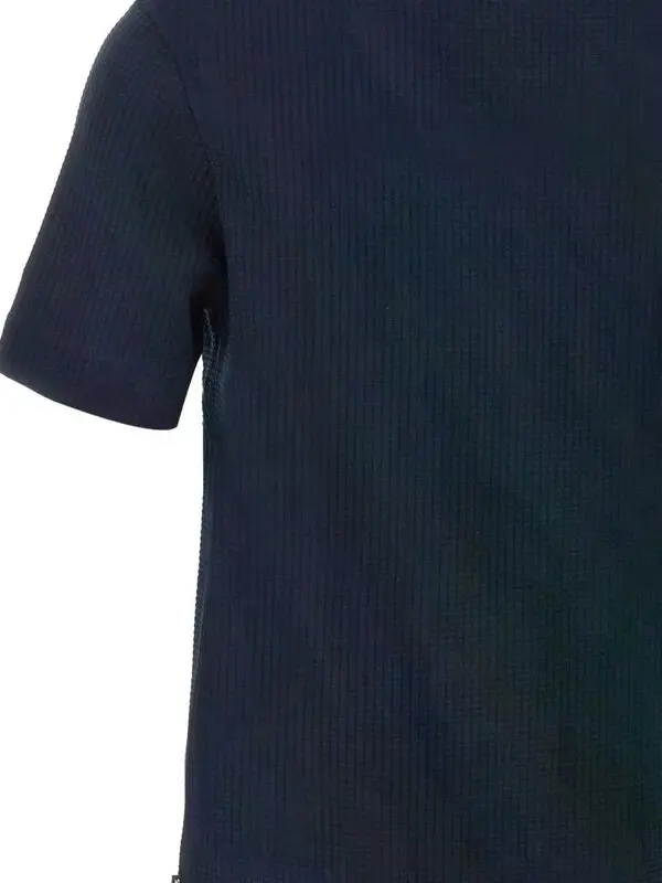 BOSS Jacquard-check T-shirt