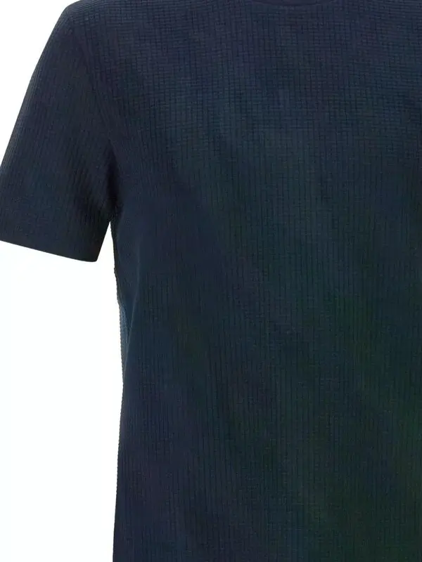 BOSS Jacquard-check T-shirt