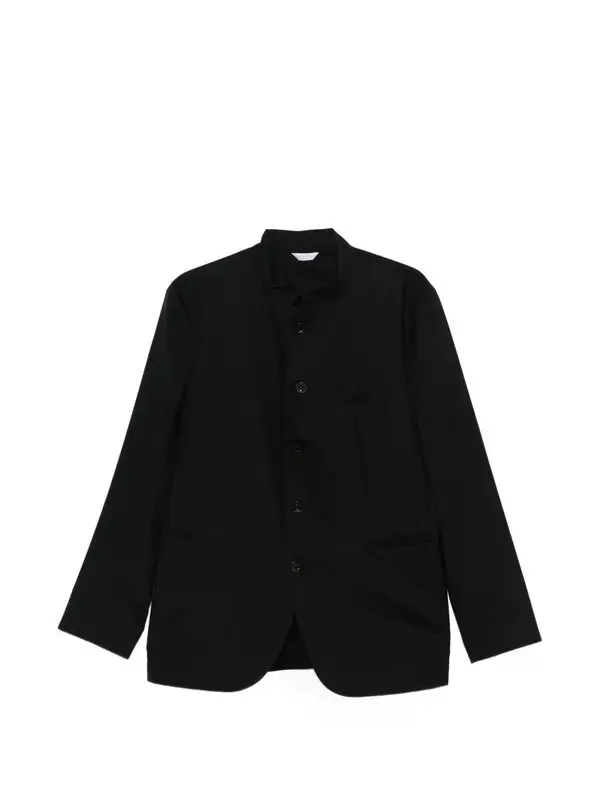 Boglioli Stand-collar Button-up Blazer