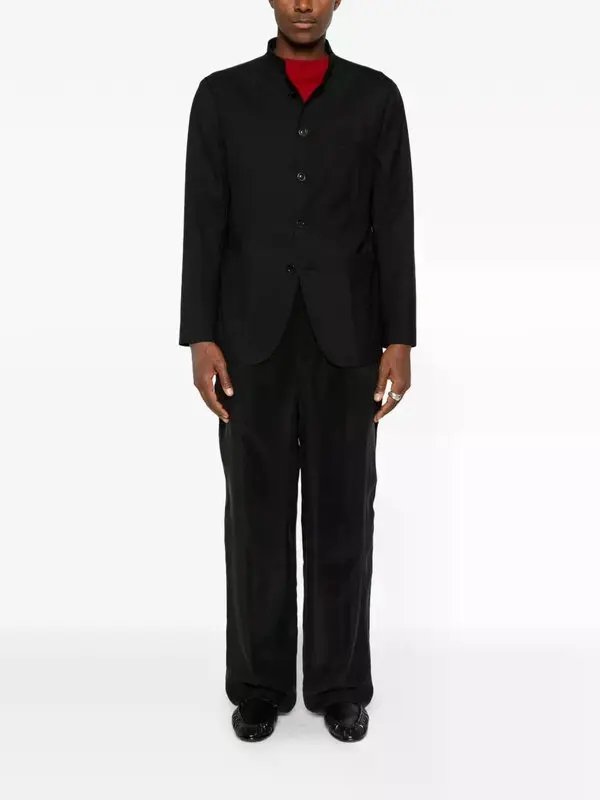 Boglioli Stand-collar Button-up Blazer