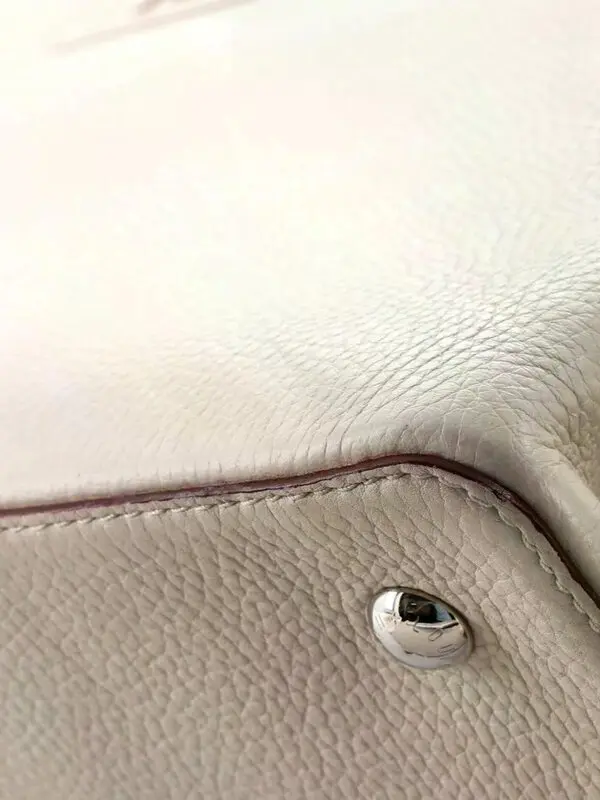 LOUIS VUITTON Capucines Gm Satchel - Neutrals