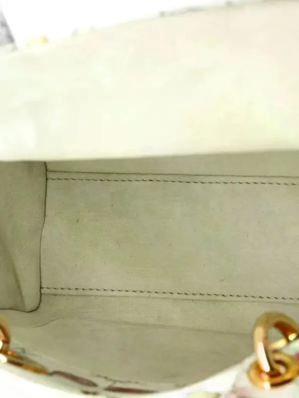 Dior My Abcdior Lady Small Satchel Printed Leather - Multicolour