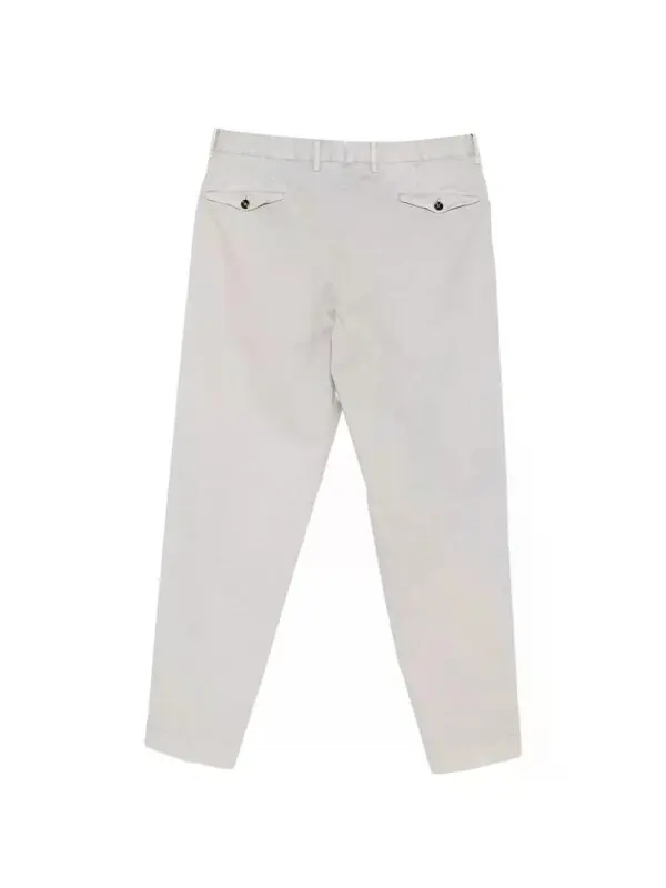 DELL'OGLIO Belt-loops Trousers - Grey