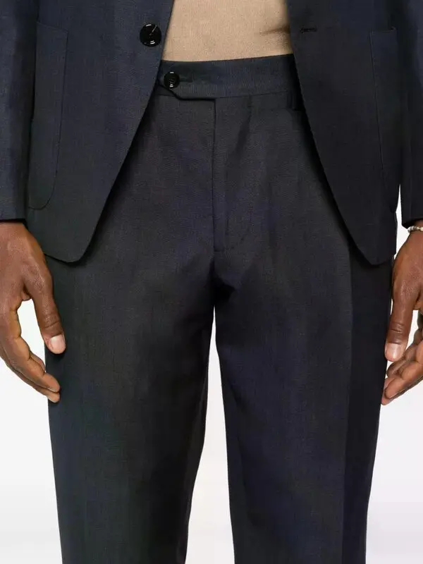 LARDINI Flower-pin Single-breasted Suit - Blue