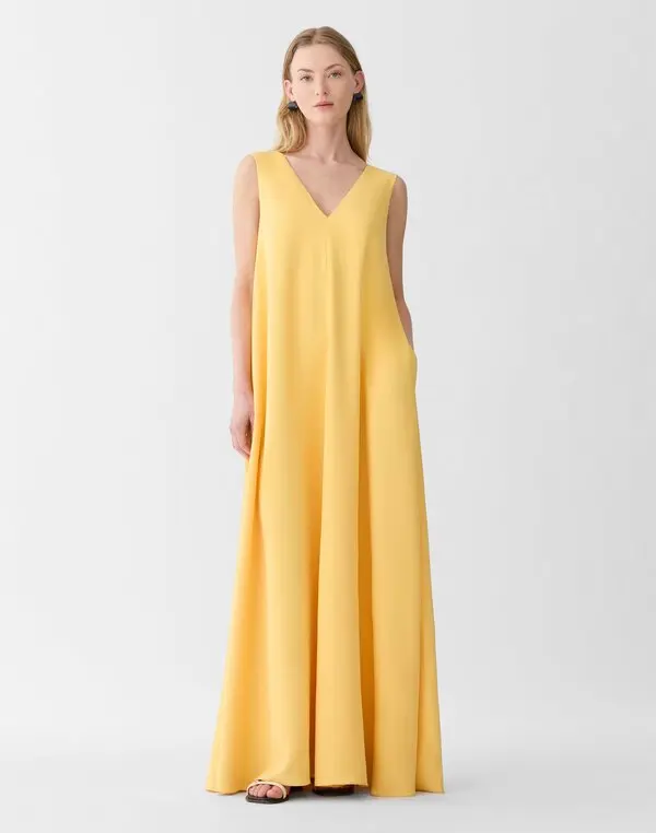 Lafayette 148 New York Viscose-silk Cady Gown - Daisy
