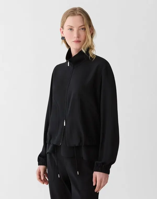 Lafayette 148 New York Bomber Jacket - Black