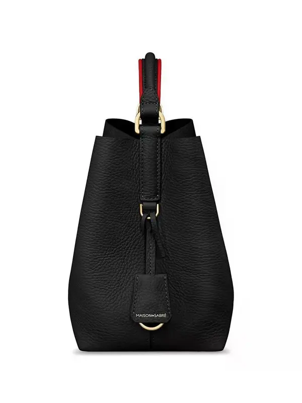 MAISON DE SABRE Mini Bucket Bag - Black