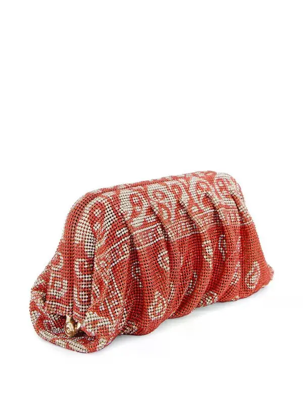 Benedetta Bruzziches Venus Paisley-print Clutch Bag