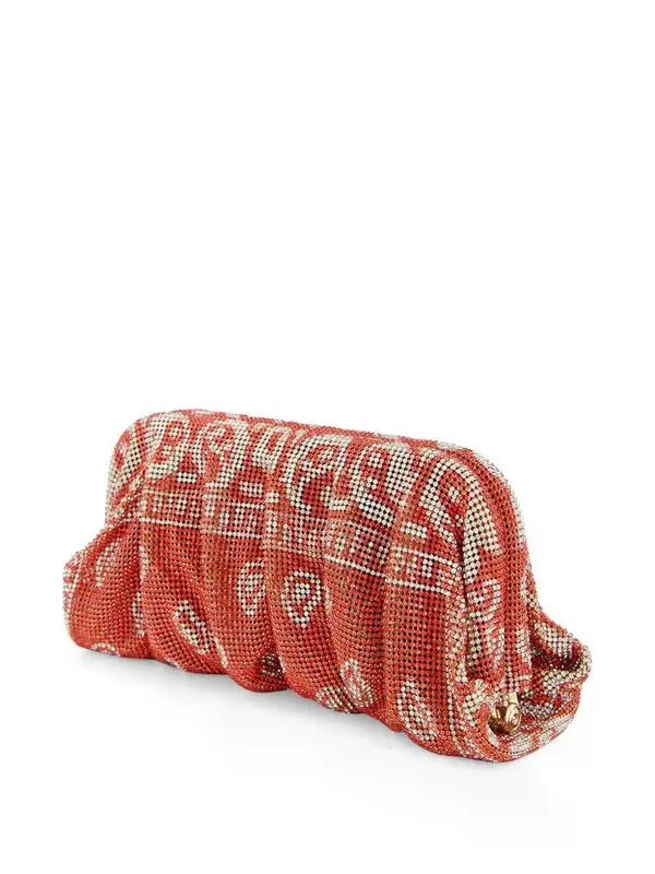 Benedetta Bruzziches Venus Paisley-print Clutch Bag