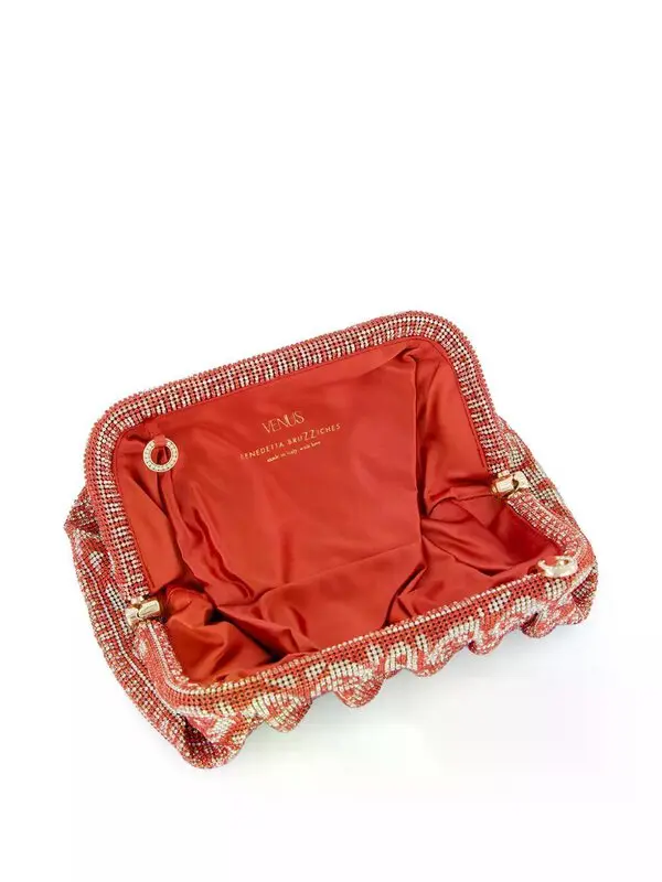 Benedetta Bruzziches Venus Paisley-print Clutch Bag