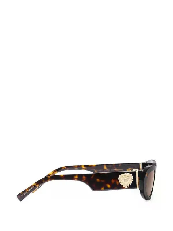 Dolce & Gabbana Devotion Sunglasses - Brown