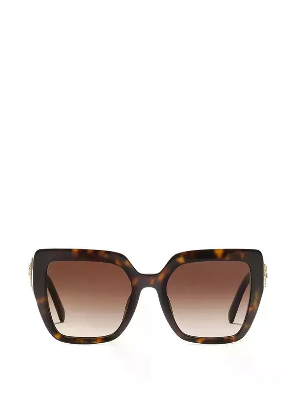 Dolce & Gabbana Devotion Square-frame Sunglasses - Brown
