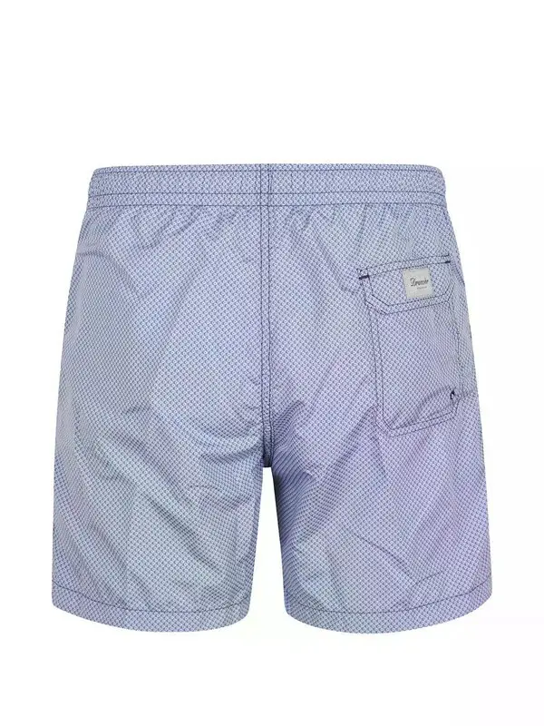 DRUMOHR Geometric-print Swim Shorts