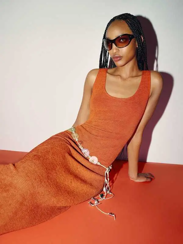 REFORMATION Ericka Knit Maxi Dress