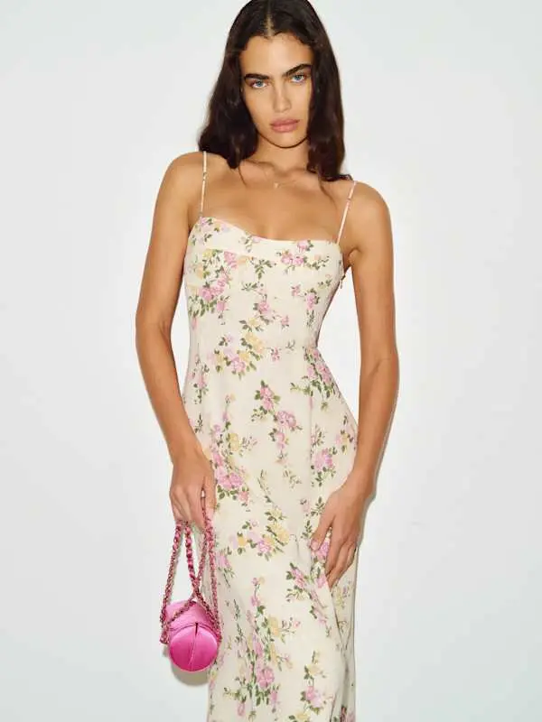 REFORMATION Milica Dress - Ivory
