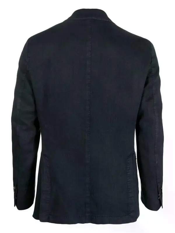 DELL'OGLIO Notched-collar Single-breasted Blazer