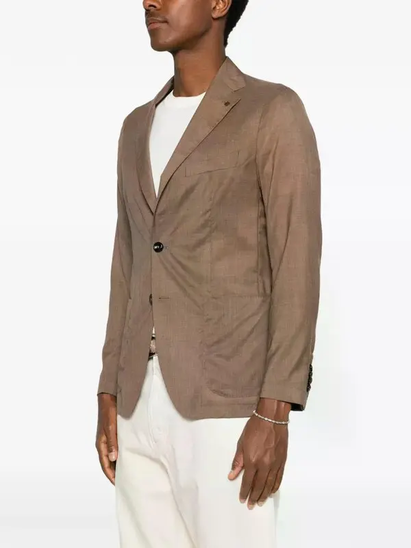 Tagliatore Pin-lapel Double-breasted Blazer - Brown