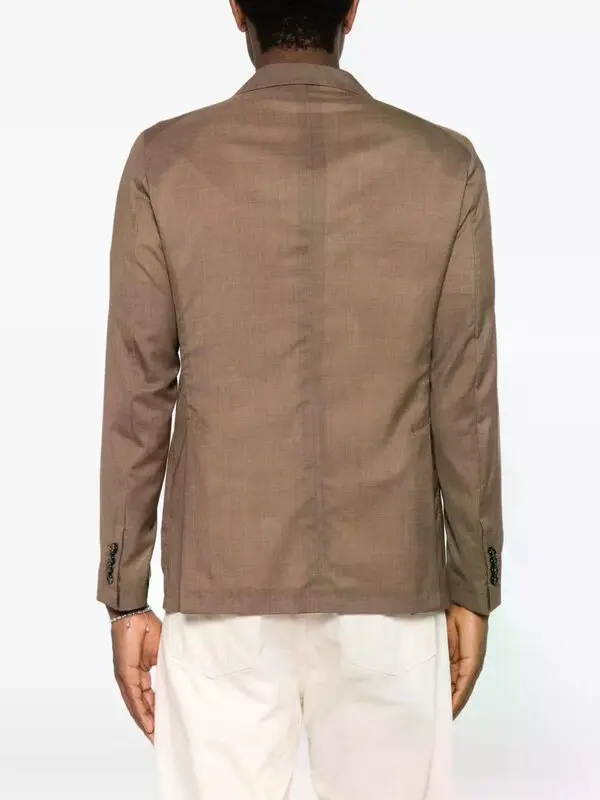 Tagliatore Pin-lapel Double-breasted Blazer - Brown