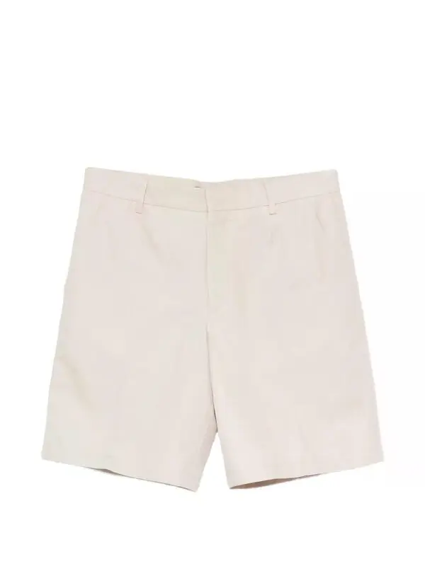 Zegna Tailored Pressed-crease Shorts - Neutrals