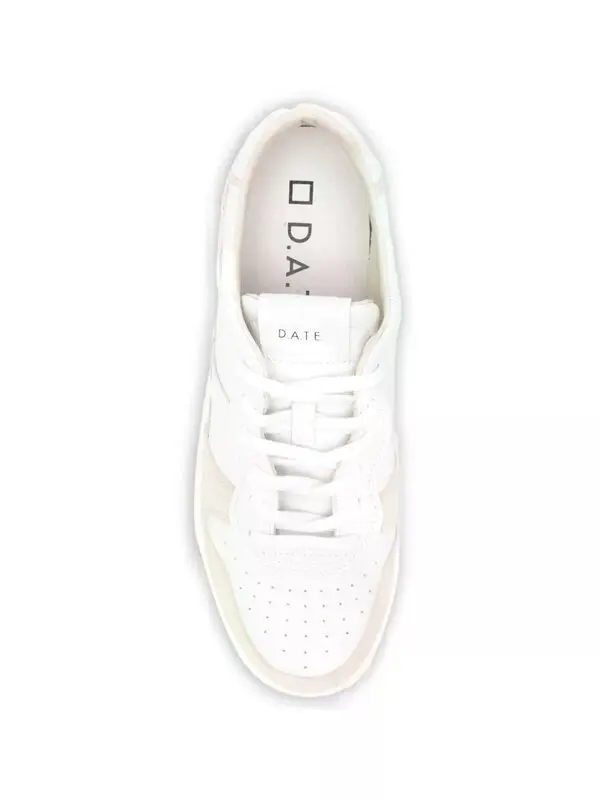 D.a.t.e. Court 2.0 Panelled Sneakers - White