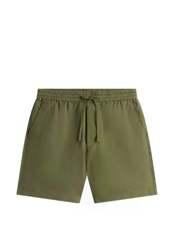 Tommy Hilfiger Linen Chino Shorts - Green