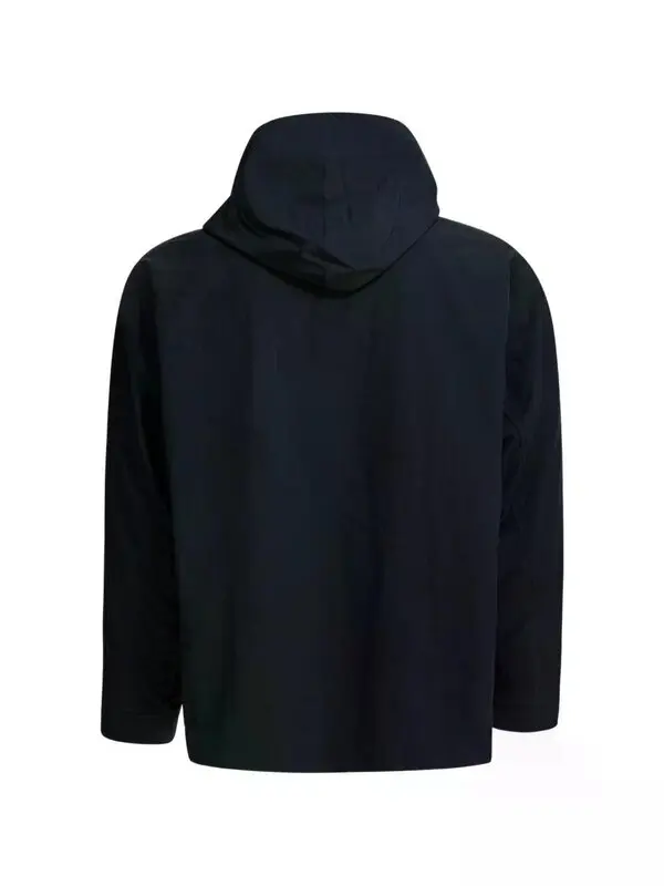 DANTON Tusser Logo-patch Hooded Coat
